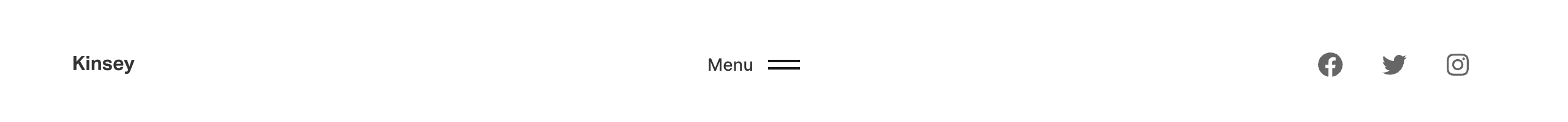 Editing Header | Kinsey