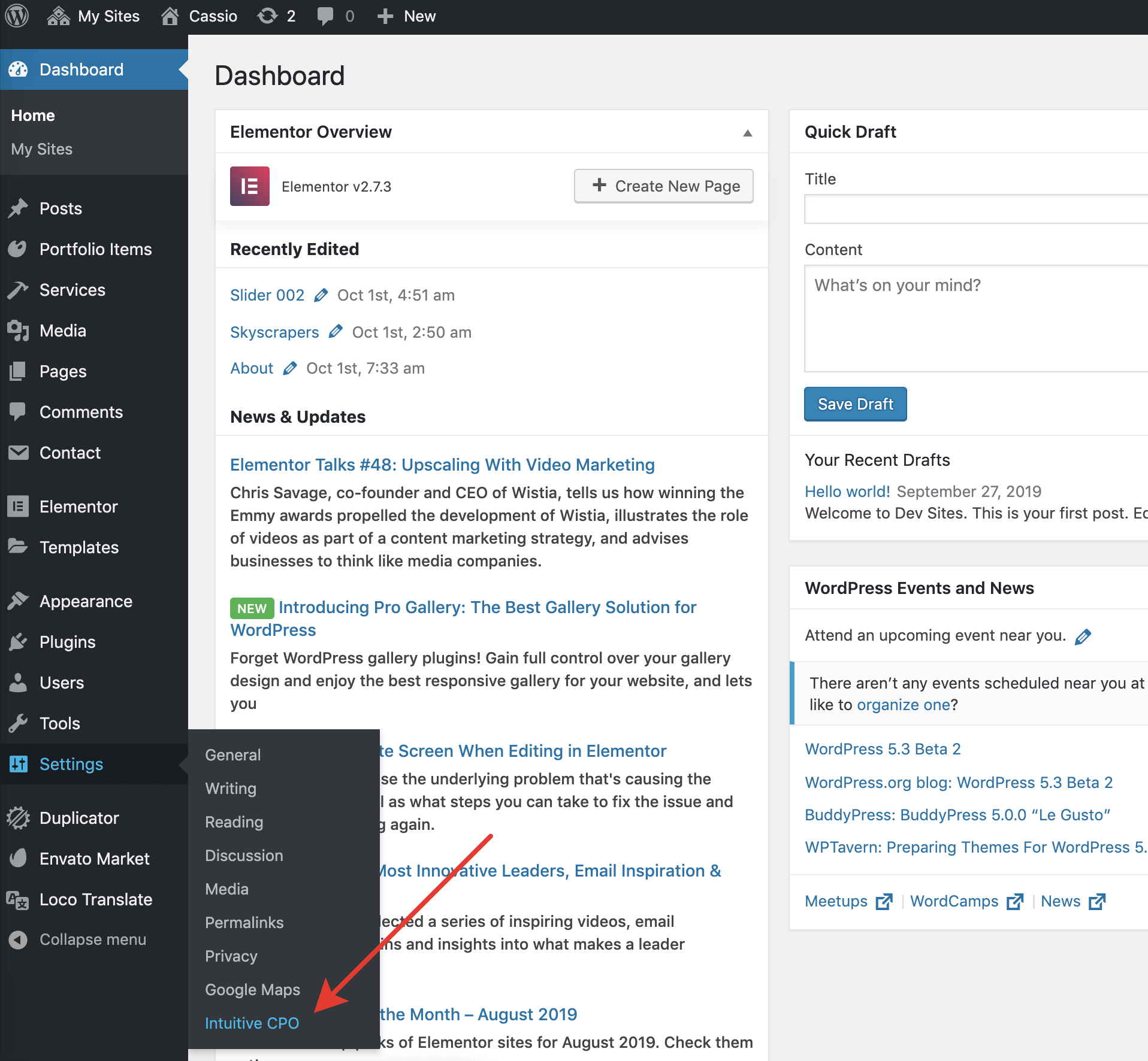 Intuitive Custom Post Order | Rubenz